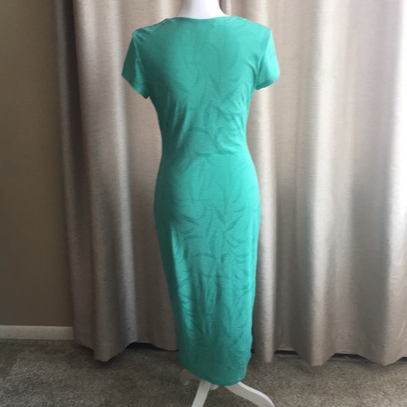 Hot Miami Styles | Dresses | Aqua Blue Pinup Style Midi Dress | Poshmark